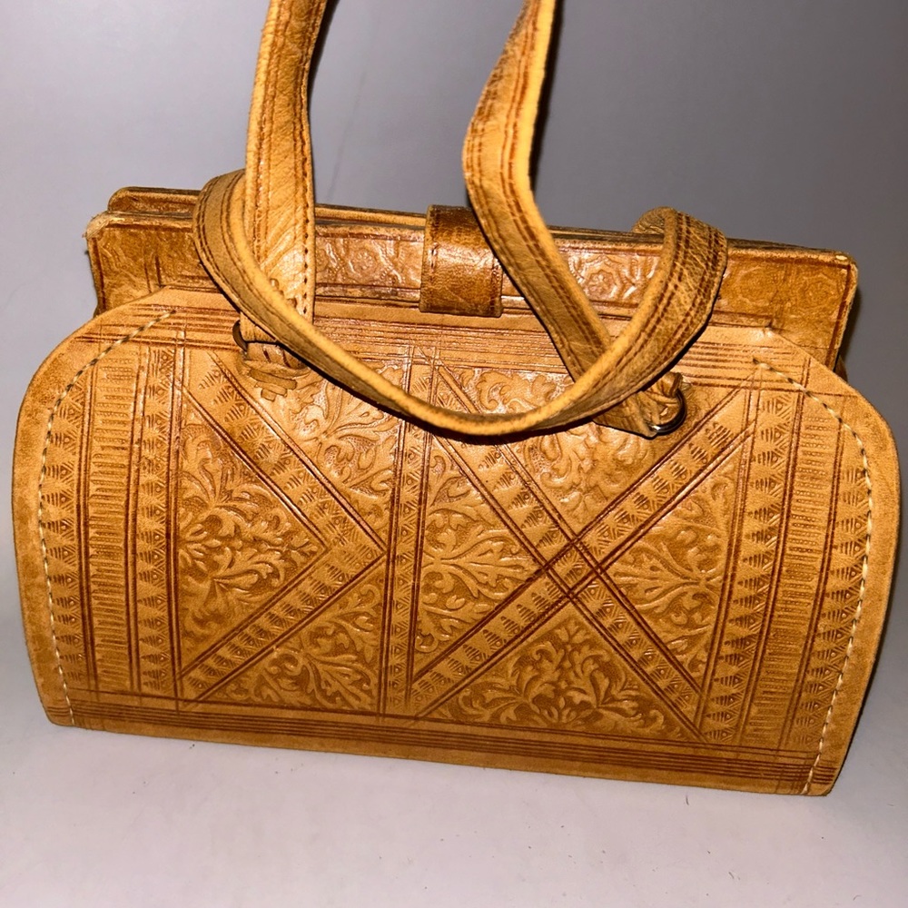 Authentic Cleobella Arya Lamb Skin Handbag - Gem